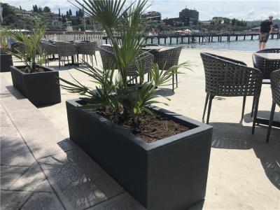 China Double Wall Rotomolded Parts Planters Plastic Molding With 300 Shot Peen for sale