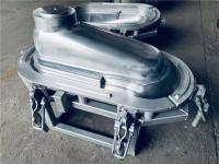 China Durable Mobile Toilet Casting Mould Shiny Surface Treatment Finish A356 Rotomolding Plastic Tank Mold for sale
