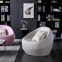 China Sea Shell Plastic Chair Rotomolded PE Funiture Morden Design for sale