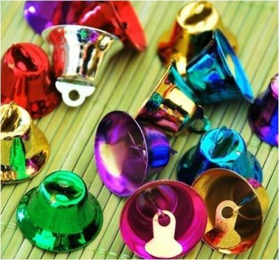 China Colorful Christmas Liberty Jingle Bells Bulk Supplier for Holiday Decor for sale