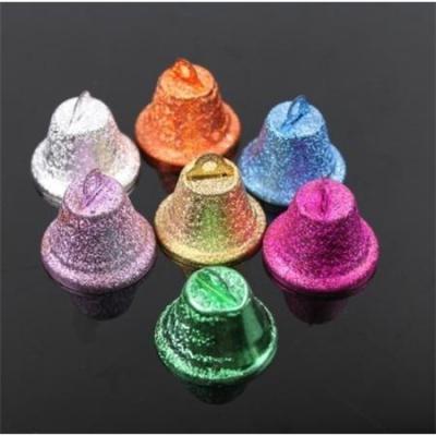 China Christmas Golden Color Small Jingle Bell Ornament 50mm 10pcs for sale