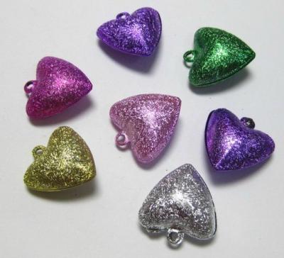 China heart jingle bells ornament for sale