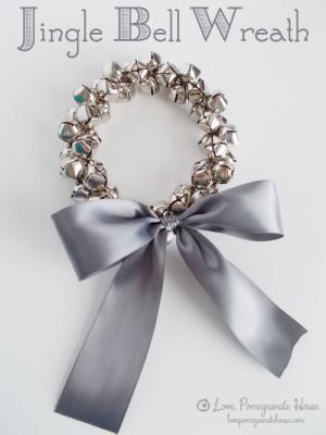 China jingle bell wreath DIY for sale