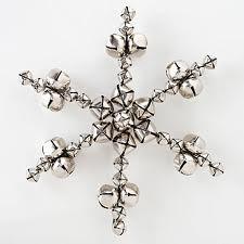 China jingle bell wreath snowflake DIY for sale
