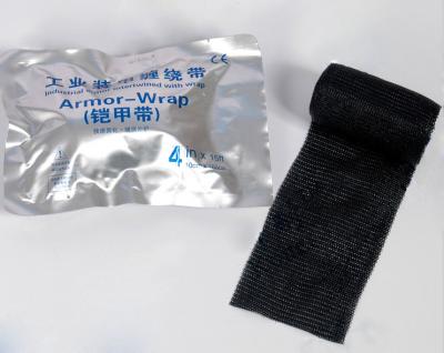 China Industrial Armor-Wrap Cable Connector White Black Reinforced Outer Sheath Terminal 20mm for sale