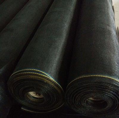 China Black Fiberglass Mesh Window Screen Netting 18x16 Mesh Size 1.2m Width for sale