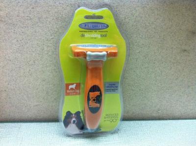 China 2.65'' size comb long hair deshedding tool for dog pet for sale