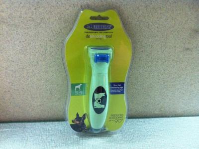 China 1.25 Inch Pet Shedding Tool for Toy Dogs Long Short Hair Grooming Brush for sale
