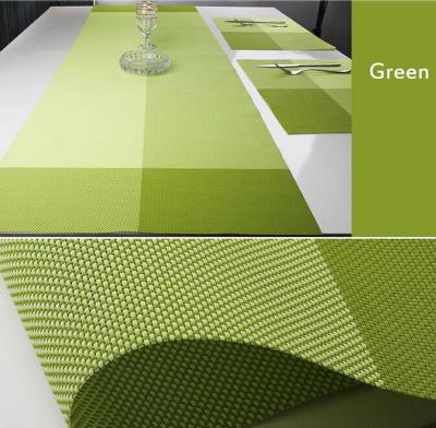 China PVC Mesh Fabric Cloth 2mm Thickness Waterproof Outdoor Furniture Table Mat for sale