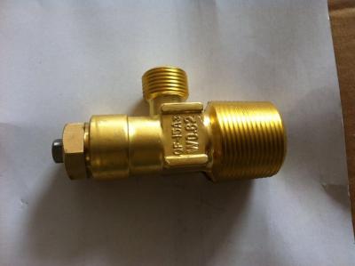 China Acetylene Cylinder Valve QF15A5 5/8-18 UNF Brass Industrial Gas Valve for sale