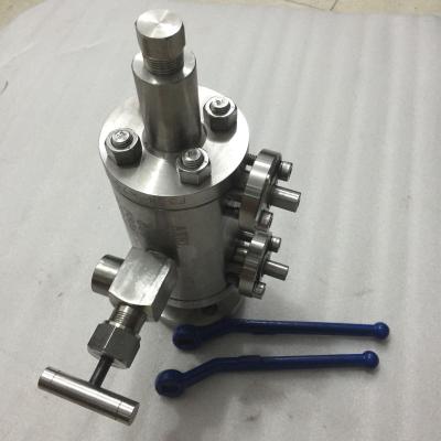 China Stainless Steel Double Block and Bleed Valve 2 Inch 1500 PSI for sale