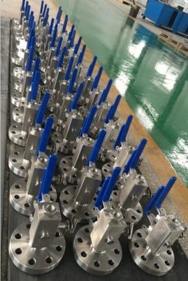 China stainless steel 1'' 150 flange DBB valves for sale