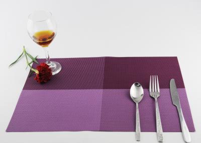 China supply easy clean PVC coated mesh fabric table mat from China for sale