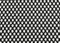 China 150g Low Elastic Polyester Hexagonal Mesh Fabric for Luggage Clothing Lining Laundry Bag for sale