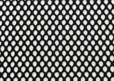 China 150g Low Elastic Polyester Hexagonal Mesh Fabric for Luggage Clothing Lining Laundry Bag for sale