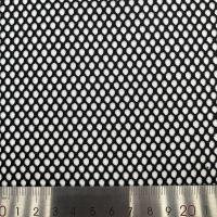 China 150g Low Elastic Polyester Hexagonal Mesh Fabric for Luggage Clothing Lining Laundry Bag for sale