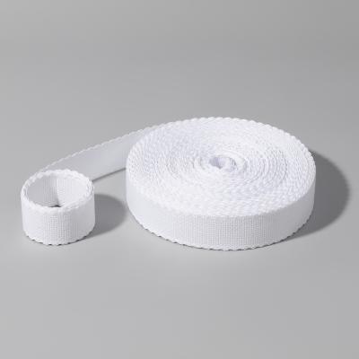 China White Non Elastic Cross Woven Band Tape 30mm Cotton Breathable for Sports Medical Use for sale