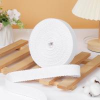 China White Non Elastic Cross Woven Band Tape 30mm Cotton Breathable for Sports Medical Use for sale