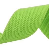 China Solid Color Thickened Terylene Cotton Webbing Plain Weave Canvas Bag Shoulder Belt 5cm for sale