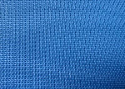 China Blue Textilene Outdoor Furniture Fabric UV Resistant Waterproof 2x1 Wire Woven 50m Roll for sale