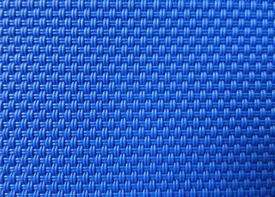 China Blue Textilene Beach Chair 2x2 Wires PVC Coated Poly UV Fabric Outdoor for sale