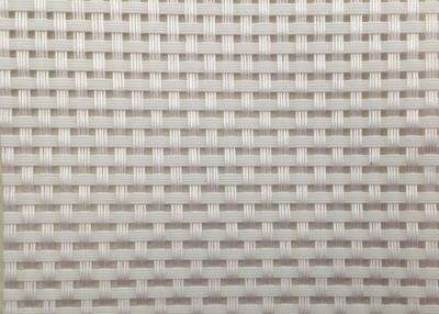 China Waterproof Outdoor PVC Coated Mesh Fabric Sunbrella 280 GSM 2m Width for sale