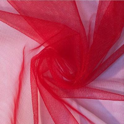 China 100% Polyamide Fiber Strengthen Hexagonal Mesh Cloth 30D Nylon Fabric for Wedding Dress for sale