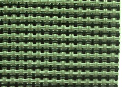 China Outdoor Furniture Replacement Fabric 2x2 PVC Mesh Waterproof Anti-UV 600D for sale