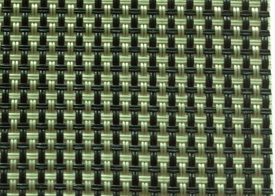China 2x2 PVC Mesh Fabric for Patio Chairs Waterproof Anti UV 180gsm Outdoor Woven Material for sale