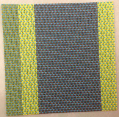 China UV Outdoor PVC Coated Mesh Fabric 2mm Thickness 300gsm for Furniture Table Mat Material for sale