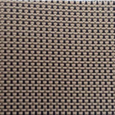 China Outdoor Waterproof Sunshade Fabric 2x1 Woven Wire Mesh in Blue White Yellow Custom Colors for sale