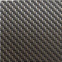 China Outdoor Waterproof Sunshade Fabric UV-Proof 2x2 Woven Mesh Textilene 300D for sale