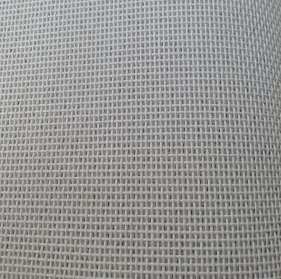 China White 1x1 Woven Textilene Mesh Fabric for Outdoor Patio Furniture 58 Inch Width for sale