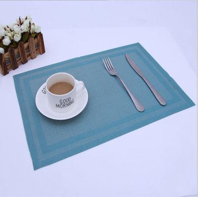 China textilene fabric placemats for table  Dining Tableware Pad Insulation Mats Kitchen Tools for sale