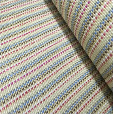 China Colorful PP Raffia Woven Fabric Lafite Grass Material for Decorative Use for sale