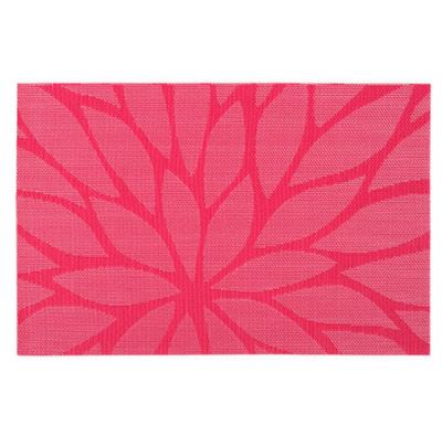 China 4 Piece Adiabatic Placemat Set Reversible Textilene Tonal Table Mat 18x12 Inch for sale