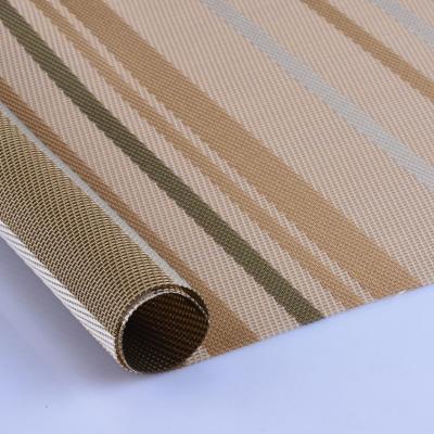 China Textilene Solar Screen Fabric 95% UV Block for Awnings Umbrellas Chairs for sale