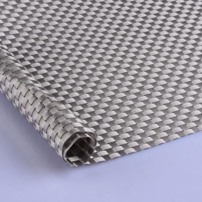 China Textilene Plain Weave Outdoor Patio Sling Replacement Fabric 2x25 Yard Roll UV Resistant for sale