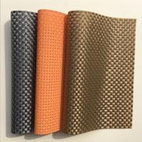 China Textilene Outdoor Furniture Weave Mesh UV Fabric 8x8 Wires Woven Orange 780gsm for sale