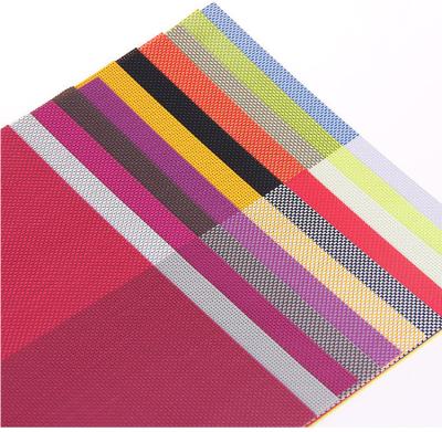 China Textilene PVC Coated Mesh Shade Fabric 2x2 Woven Style 780gsm Outdoor for sale