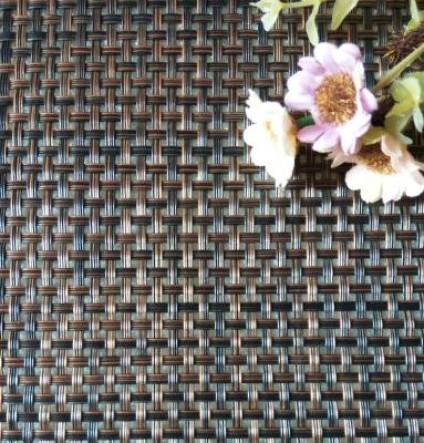 China TEXTILENE Sunscreen UV Fireproof Patio Furniture Fabric 95% Shade 300 Denier for sale