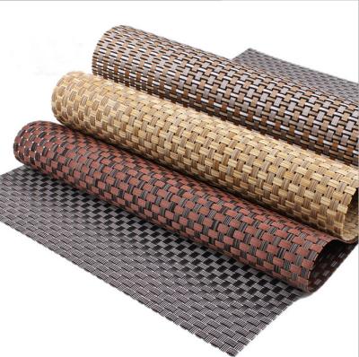 China Textilene Mesh Fabric Outdoor Sunscreen Cloth 95% UV Block Plain Weave 6x6 for sale