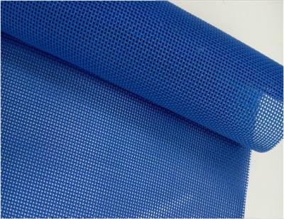 China PVC Coated Polyester Mesh Pool Fence Safety Fencing 180cm High Blue Textilene Fabric for sale
