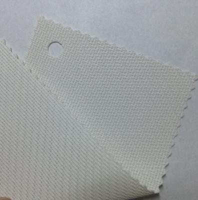 China White color 30% polyester 70% PVC roller blind sunscreen curatin fabric for sale