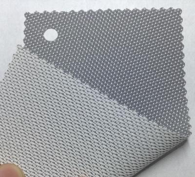 China UV Sunshade Sunscreen Mesh Fabric Gray Textilene 95% UV Block 6.5ft Width for sale