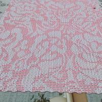 China 3D Textilene Wallpaper for Girls 580gsm PVC Polyester Fire Resistant 1.7m Width for sale