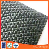 China Black Textilene Sun Loungers Fabric 2x2 Woven 630gsm 1.5-2.5m Width for sale