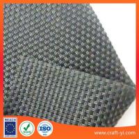 China Black Textilene Sun Loungers Fabric 2x2 Woven 630gsm 1.5-2.5m Width for sale