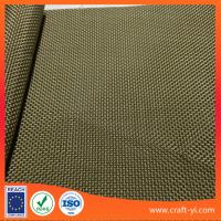 China Golden Color Outdoor Mesh Fabric Patio Furniture Sling Fabric 580gsm 1.5m Width for sale