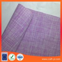 China Easy Clean Pink White 2x2 Weave Soft Textilene Fabric 580gsm Width 1.5-2.5m for sale
